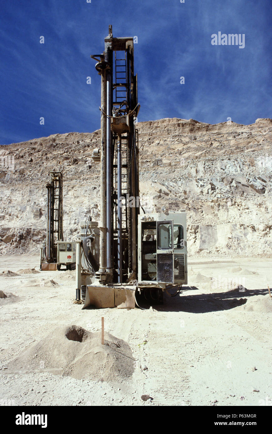 Blast hole hi-res stock photography and images - Alamy