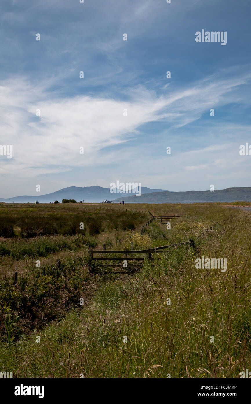 Fairlie to West Kilbride Coast line Landmarks 3 Stock Photo - Alamy