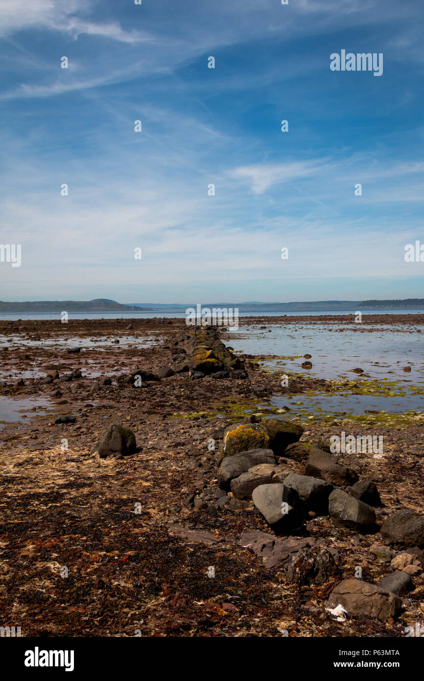 Fairlie to West Kilbride Coast line Landmarks 3 Stock Photo - Alamy