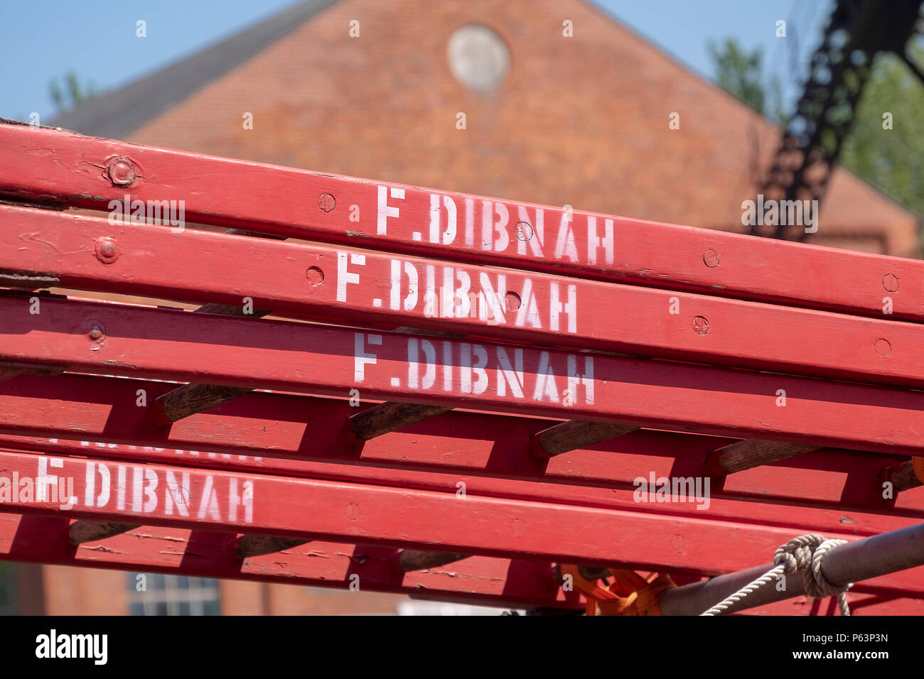 Steeplejack fred dibnah hi-res stock photography and images - Alamy