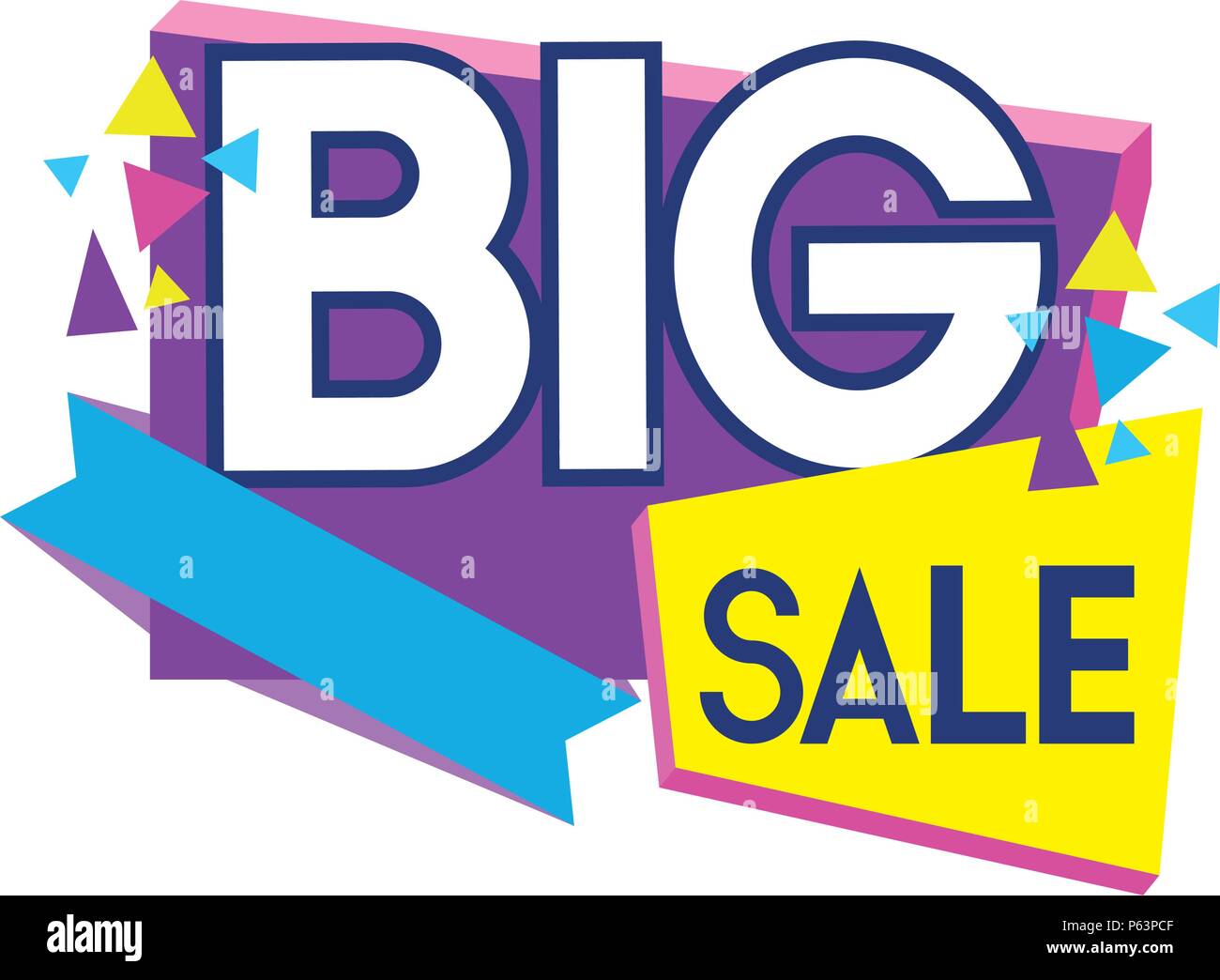 Big Shop Sale Tag Style Vector Illustration Stock Vector Image Art big-shop-sale-tag-style-vector-illustration-stock-vector-image-art