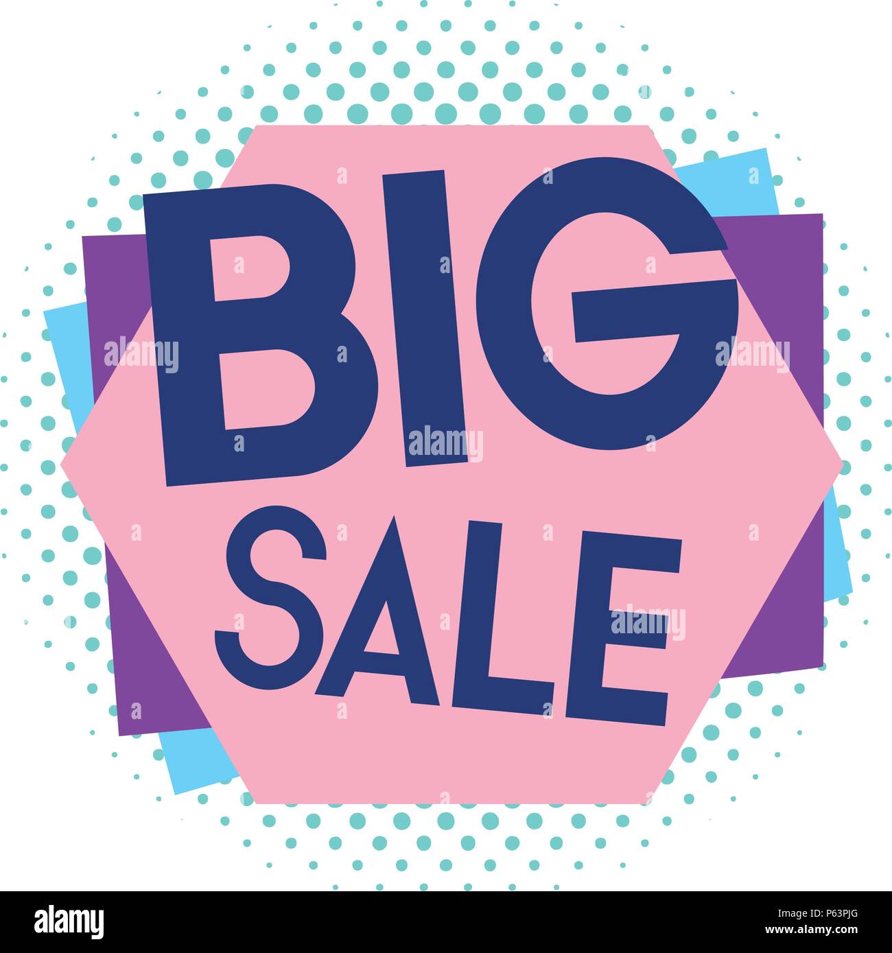 special big offer sale label vector illustration Stock Vector Image ...
