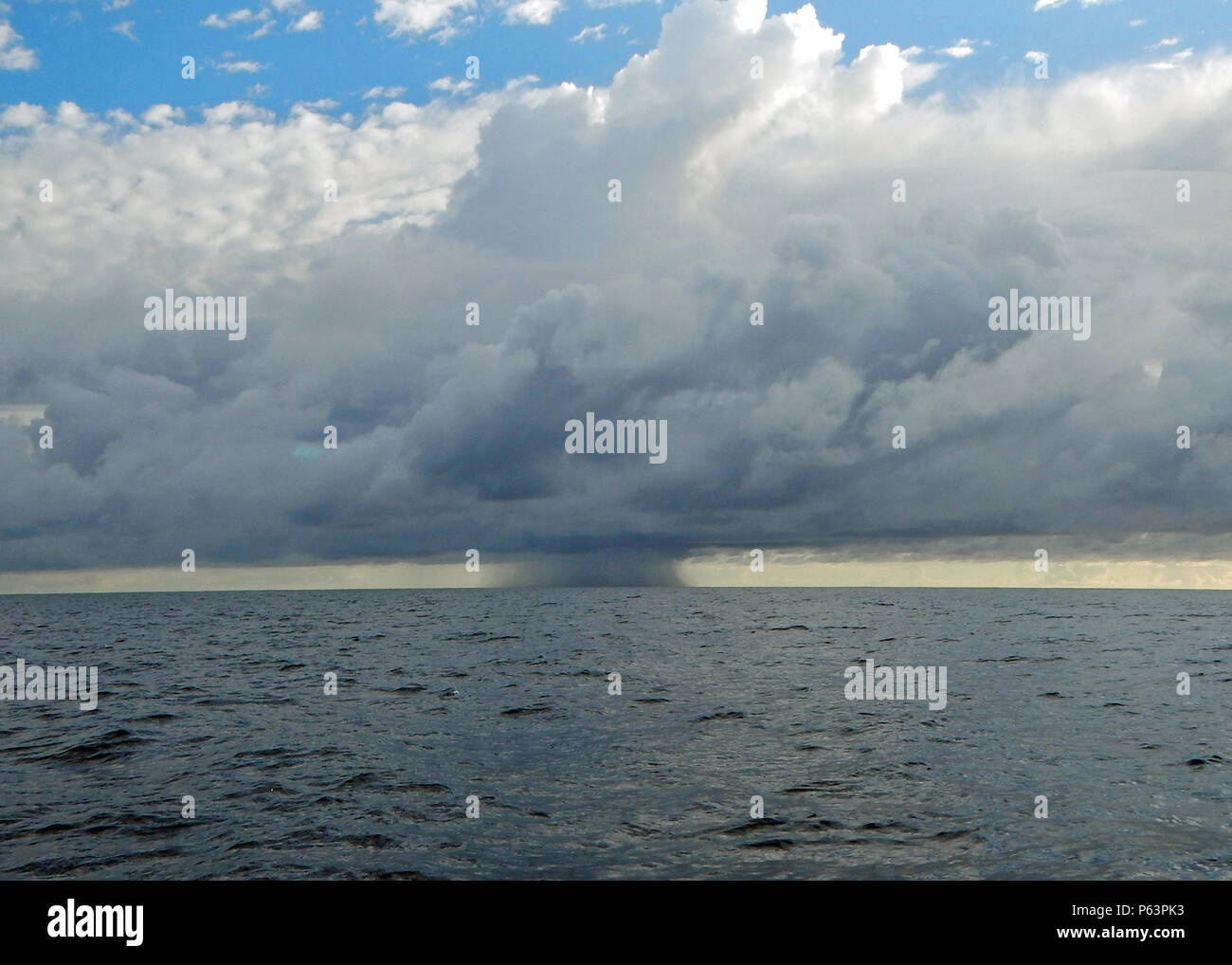 Storm off the coast Stock Photo - Alamy