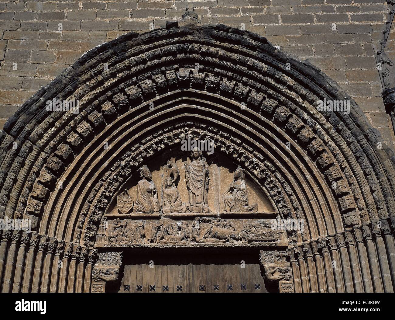 ARTE GOTICO. ESPAÑA. SIGLOS XIII-XIV. IGLESIA DE SAN SATURNINO. Iglesia ...