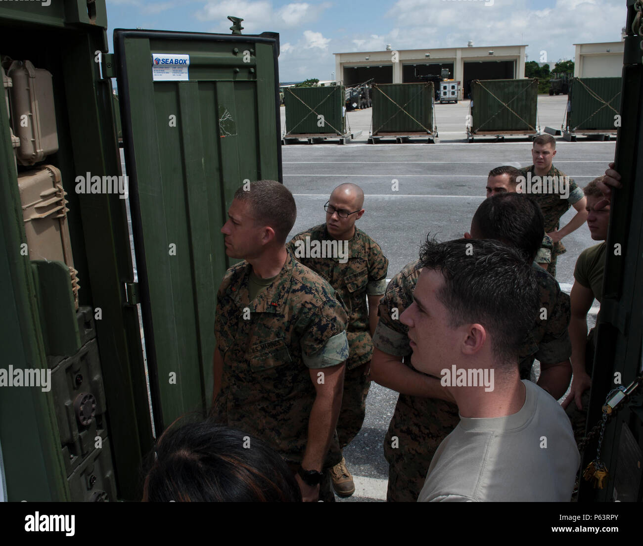 U.S. Marine Corps Warrant Officer Matthew Langlois, 4th Marine Regiment ...