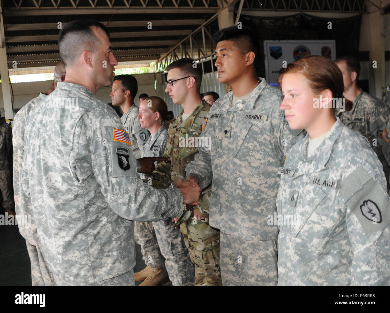 FORT MAGSAYSAY, Philippines. — Soldiers from 1-2 Stryker Brigade Combat ...