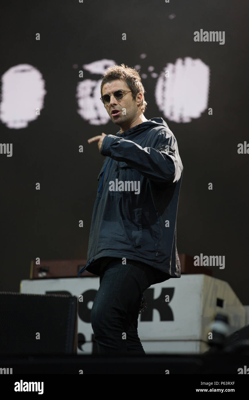 Liam Gallagher performs at BBC Music’s Biggest Weekend on Sunday ...