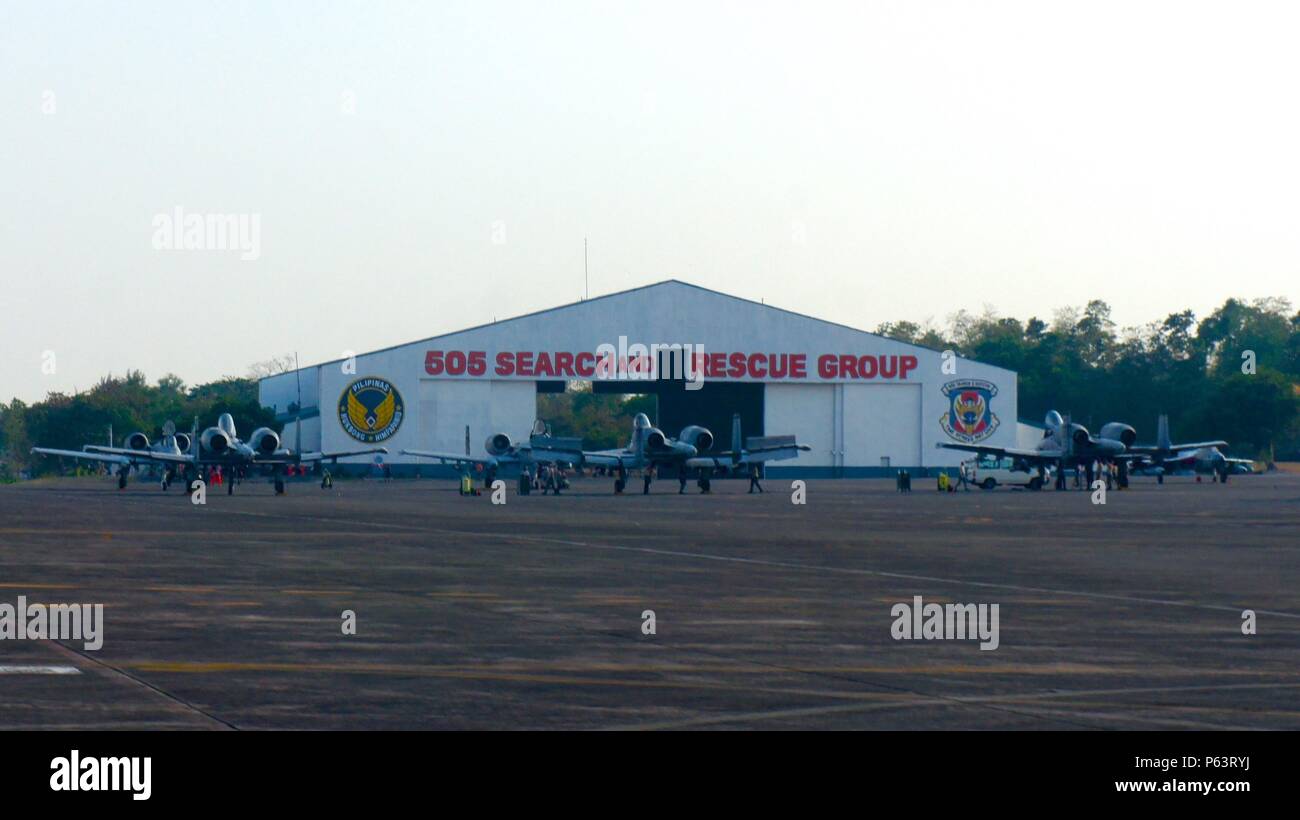 A-10’s from the 25th Fighter Group out of Osan Korea sit on the flight ...
