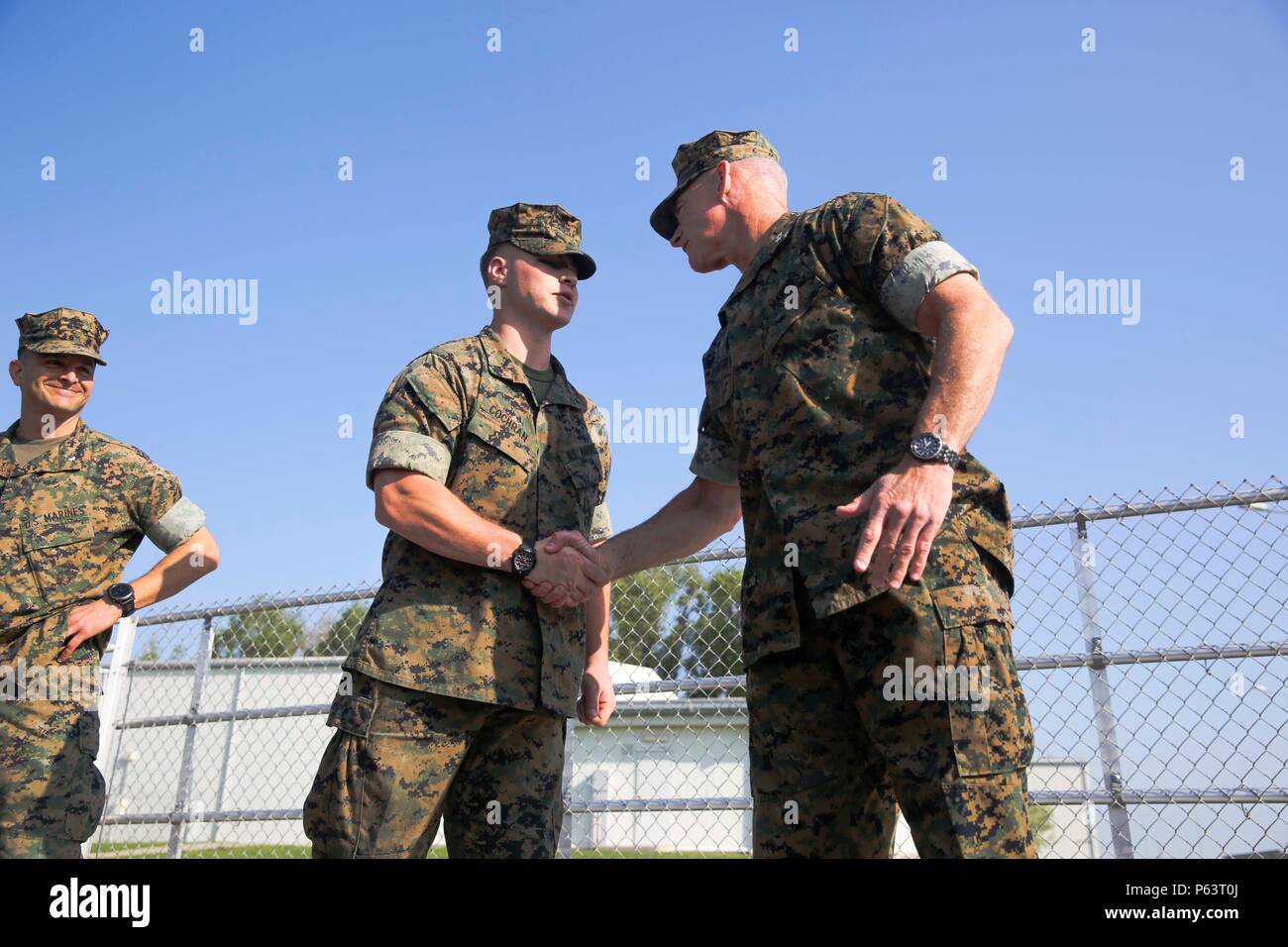 U.S. Marine Corps Maj. Gen. Brian D. Beaudreault, commanding general ...