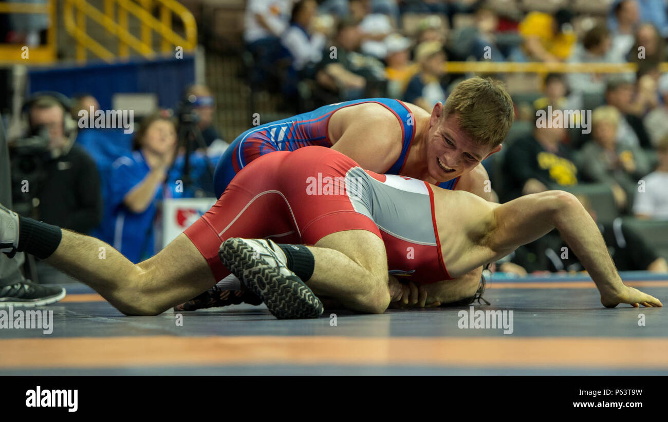 Capt. Bryce Saddoris, captain of the All-Marine Wrestling Team ...
