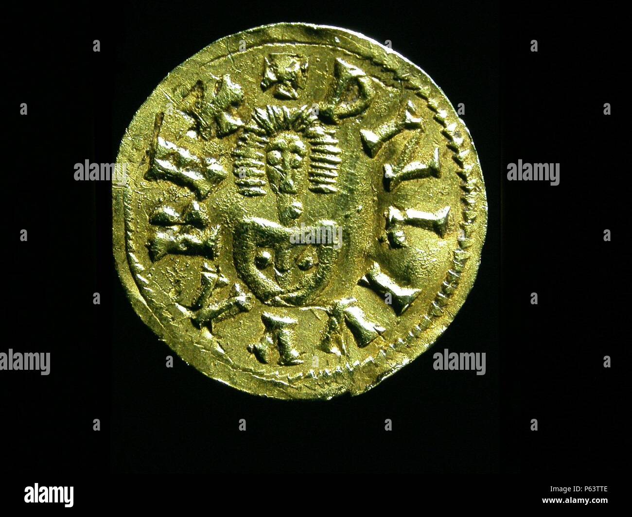 NUMISMATICA. MONEDA VISIGODA LIUVA EMERITA (LUSITANIA) (601-603 ...