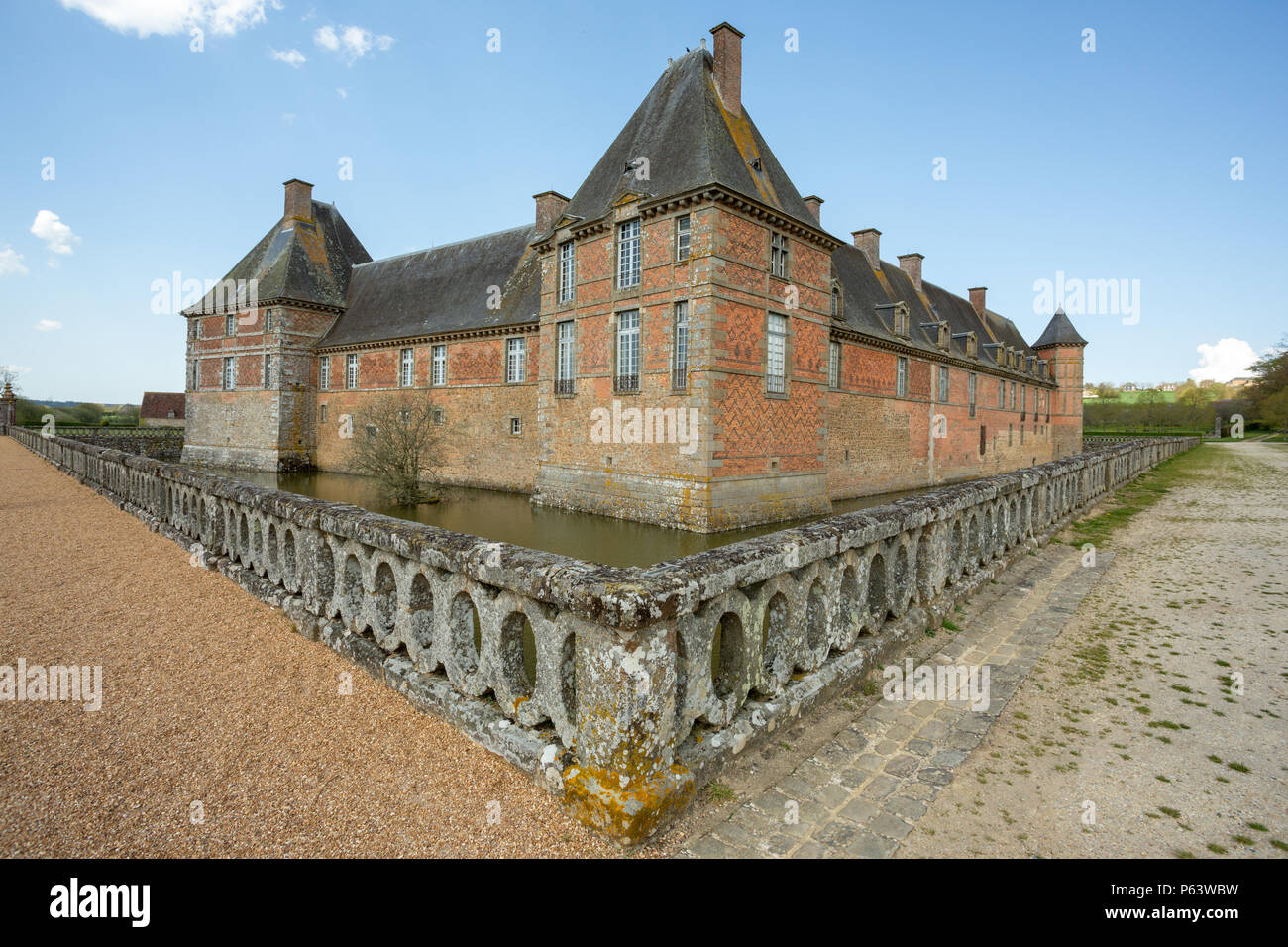 Carrouges castle hi-res stock photography and images - Alamy