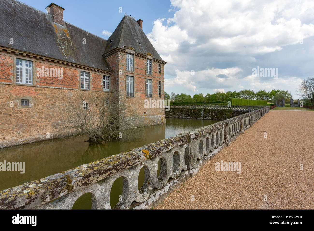 Carrouges castle hi-res stock photography and images - Alamy
