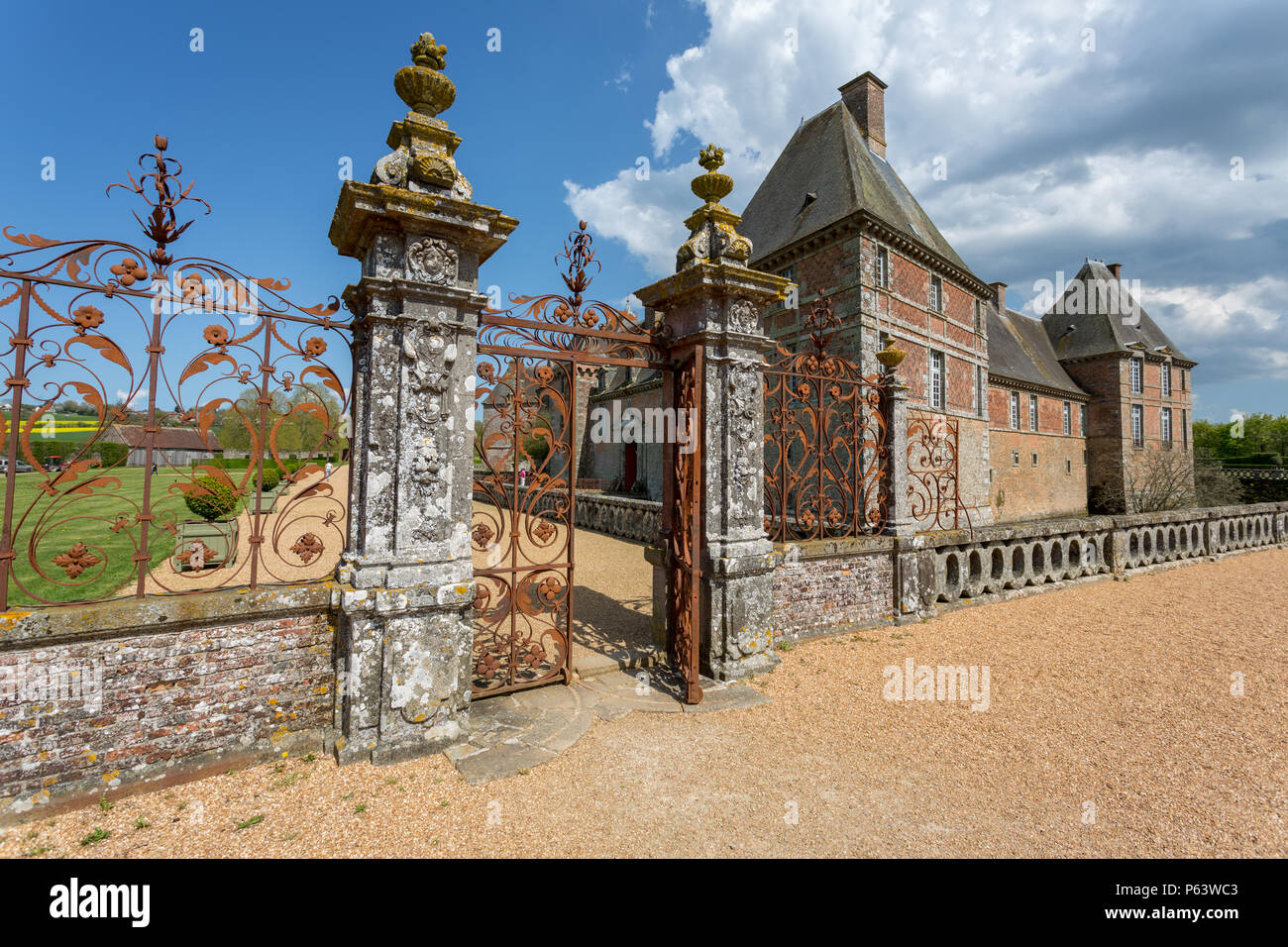 Carrouges castle hi-res stock photography and images - Alamy