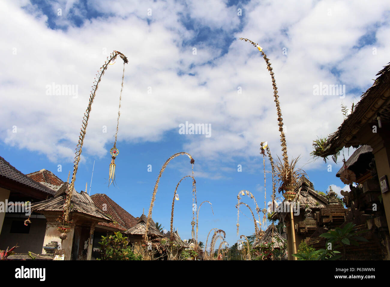 Around Penglipuran village, one iconic traditional neighborhood full of ...