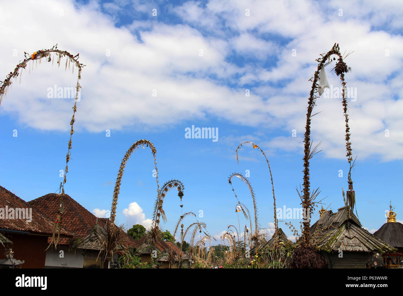 Around Penglipuran village, one iconic traditional neighborhood full of ...
