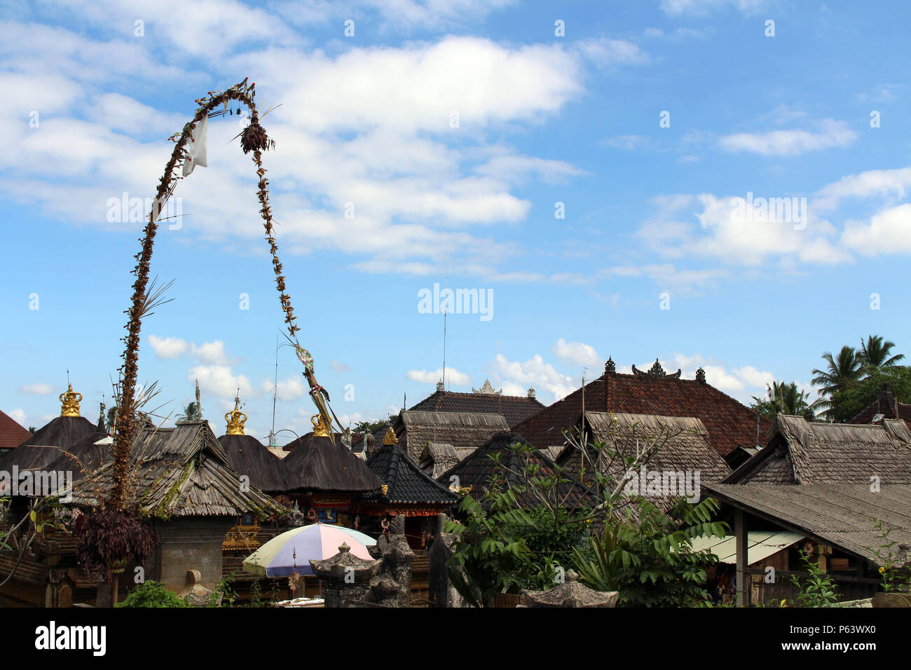 Around Penglipuran village, one iconic traditional neighborhood full of ...