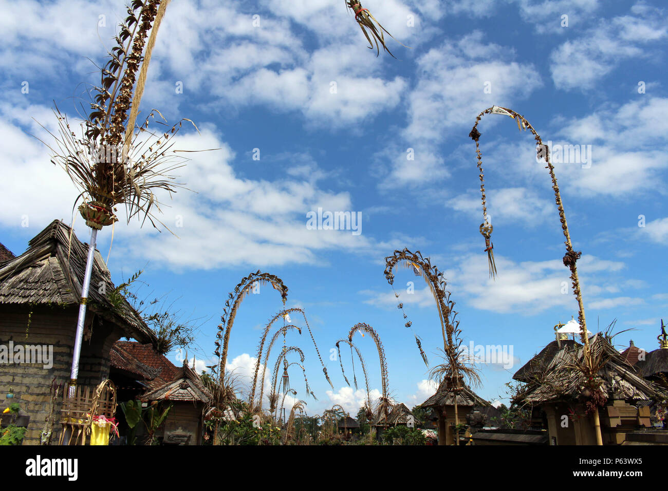 Around Penglipuran village, one iconic traditional neighborhood full of ...