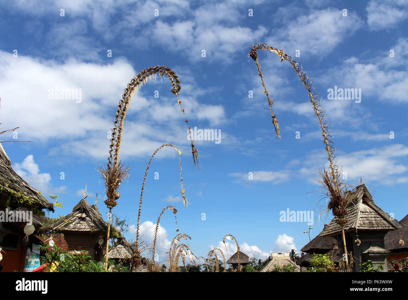 Around Penglipuran village, one iconic traditional neighborhood full of ...