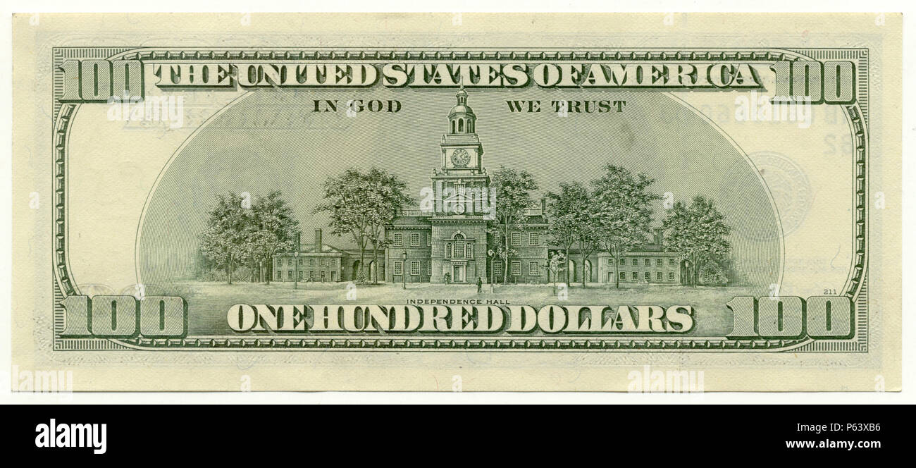 100 US dollar bill Stock Photo - Alamy