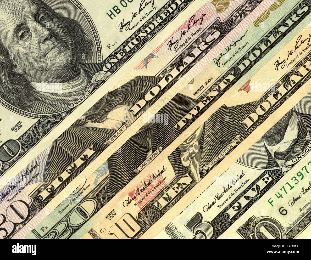 US dollars money background Stock Photo - Alamy