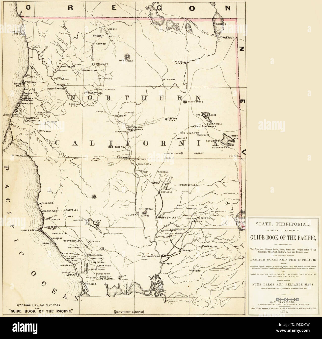 Map Of Northern California