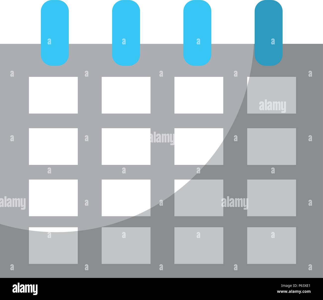 calendar organizer event day information vector illustration Stock Vector Image & Art - Alamy