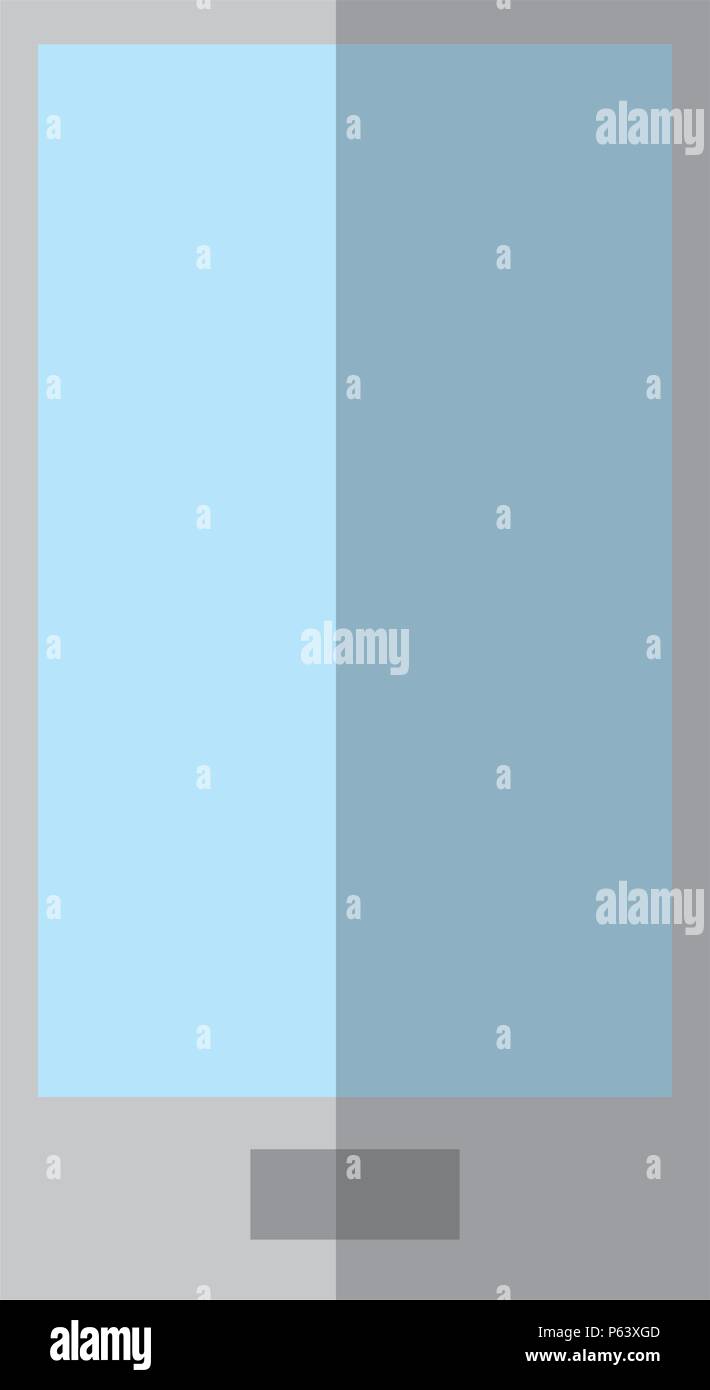 electronic screen smartphone techology design vector illustration Stock ...