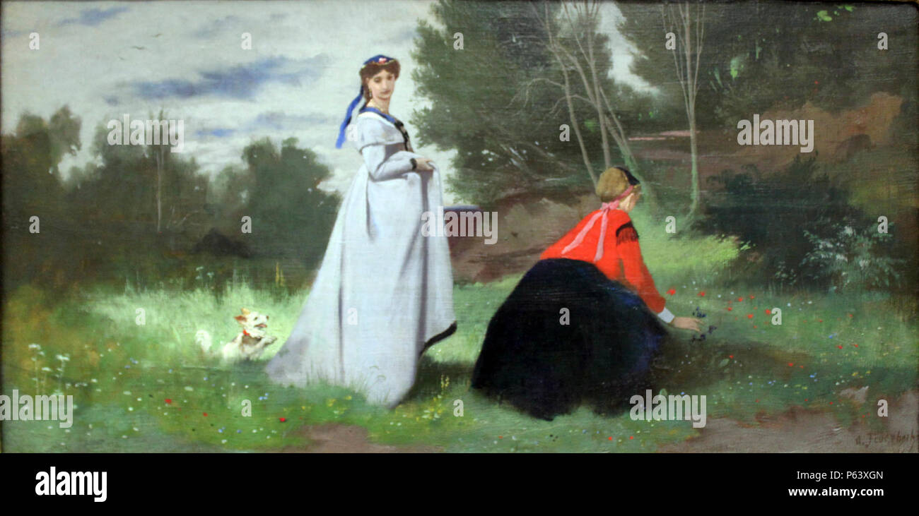 Frauen in der landschaft hi-res stock photography and images - Alamy