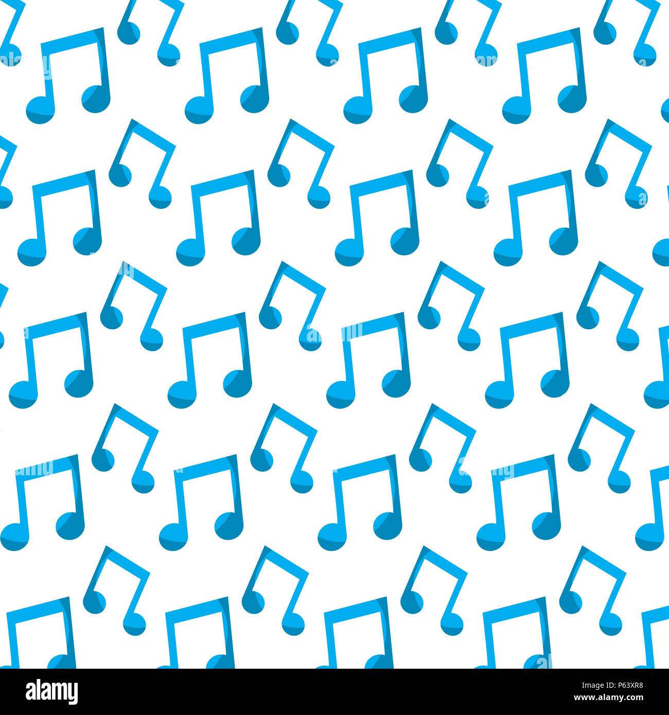 beam note musical sign background vector illustration Stock Vector ...