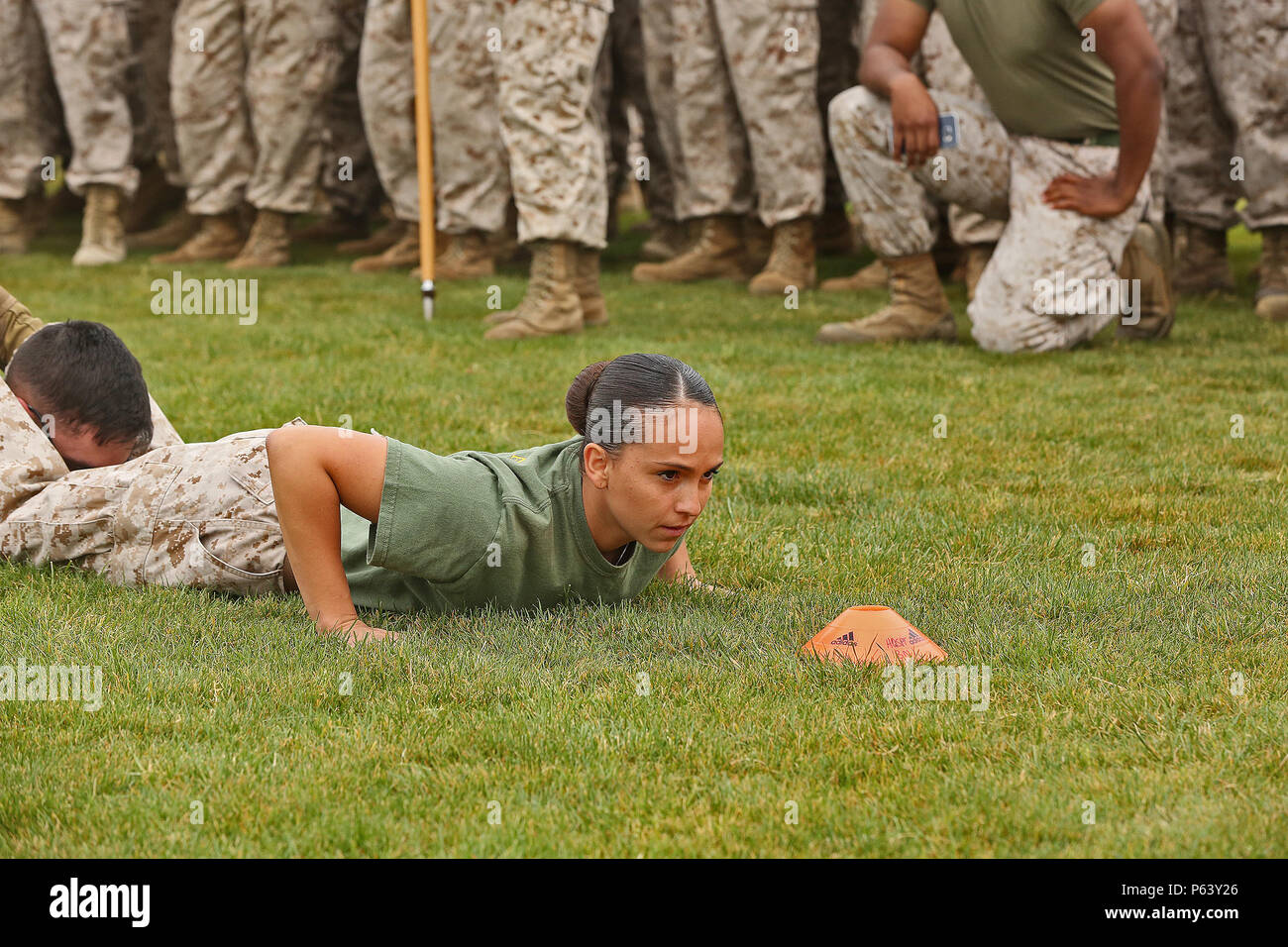 CAMP PENDLETON, Calif. -- Marines with Headquarters & Support Battalion ...