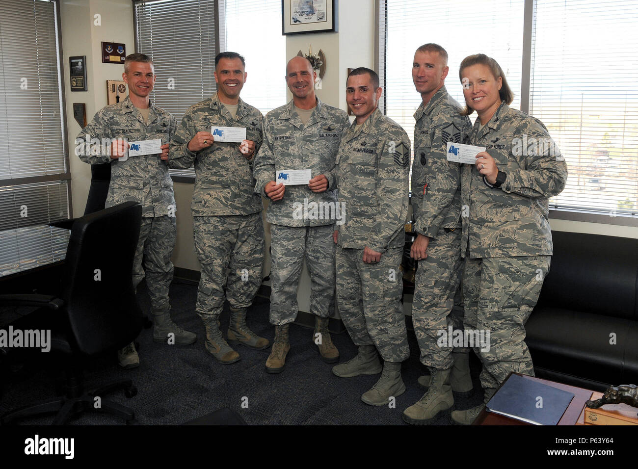 SCHRIEVER AIR FORCE BASE, Colo. -- 50th Space Wing Commander, Colonel ...