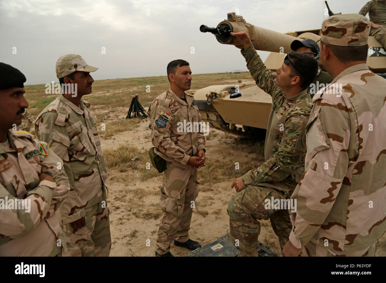 U.S. Army Staff Sgt. Aaron Marcus, a tanker with 2nd Battaltion, 70th ...