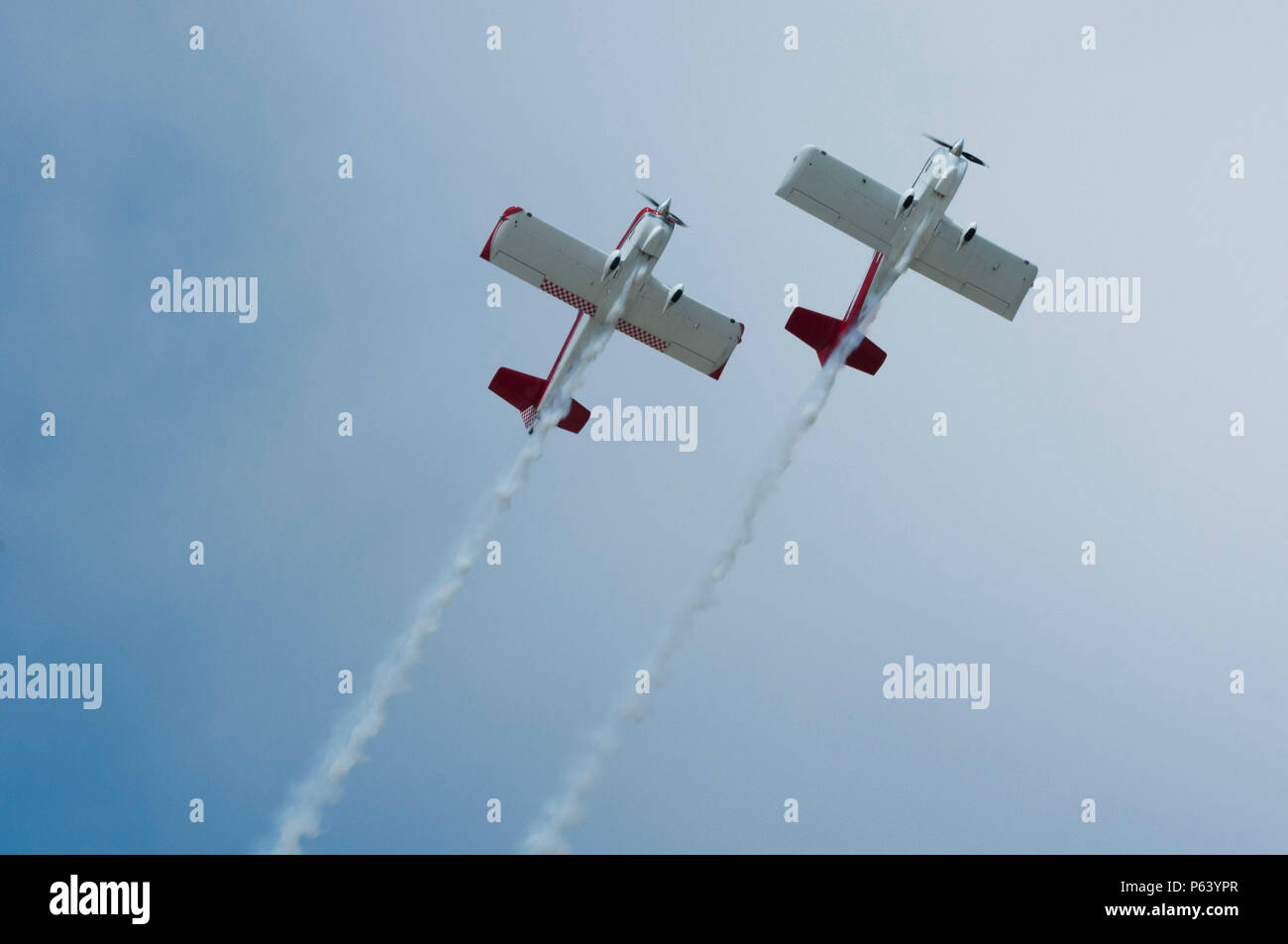 RedLine AirShows flyers perform aerobatic tricks during AirPower over ...