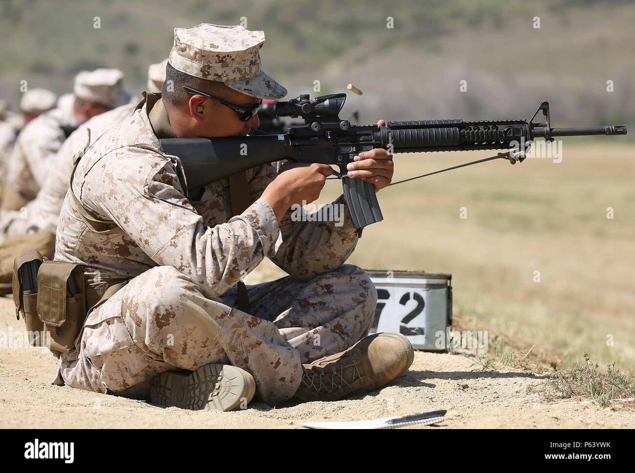 CAMP PENDLETON, Calif. -- Marines participate in Table One of their ...
