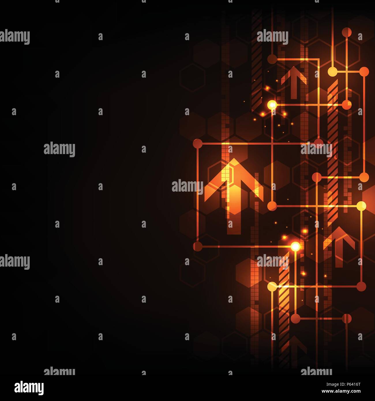 The movement of digital systems around the world Stock Vector Image ...