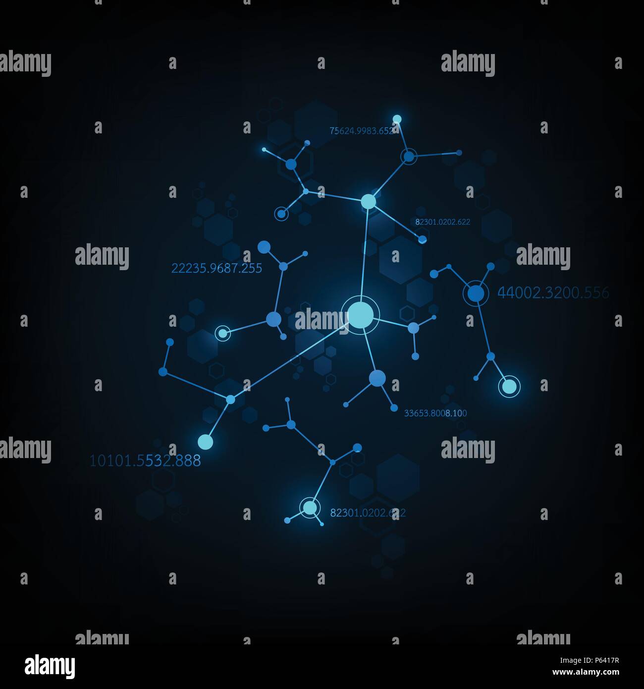 Network dark Stock Vector Images - Alamy