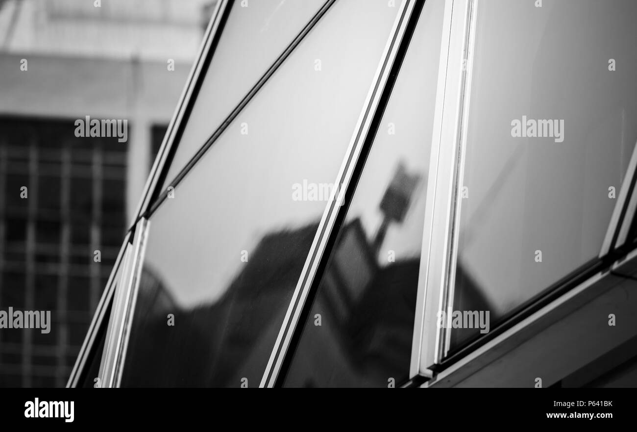 windows of commercial building in Hong Kong Stock Photo - Alamy