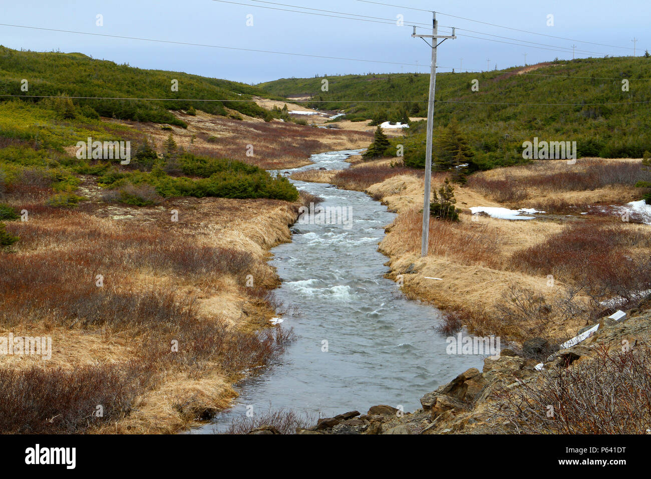 Landscape scenery in Labrador, Canada Stock Photo - Alamy
