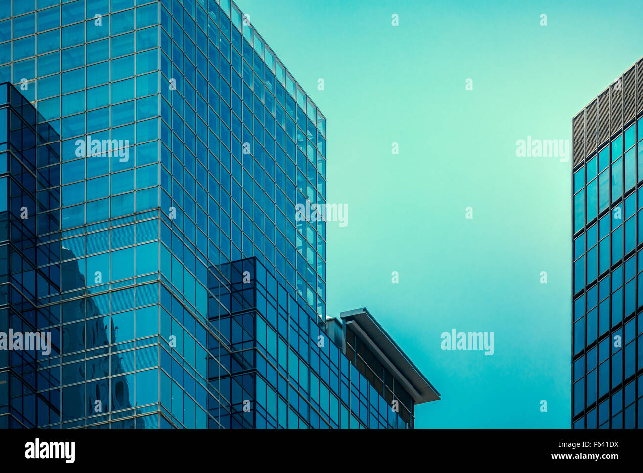 windows of commercial building in Hong Kong Stock Photo - Alamy