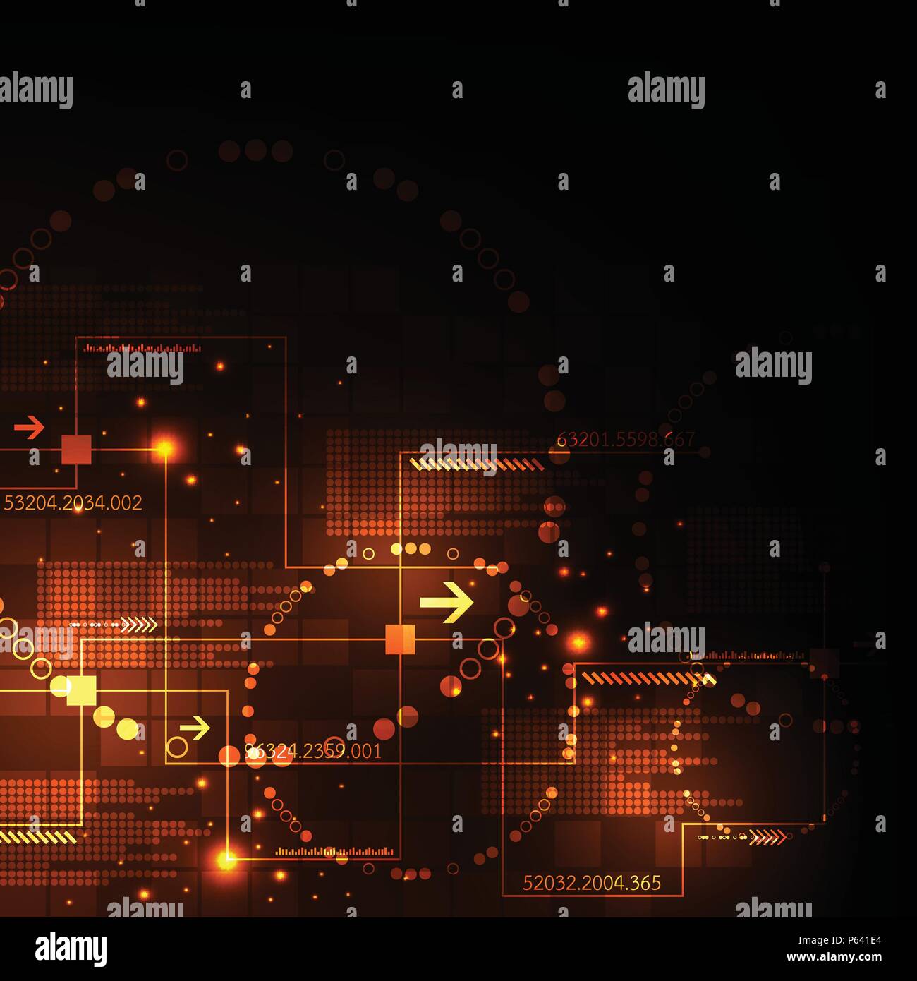 Technology communication science orange hi-res stock photography and ...