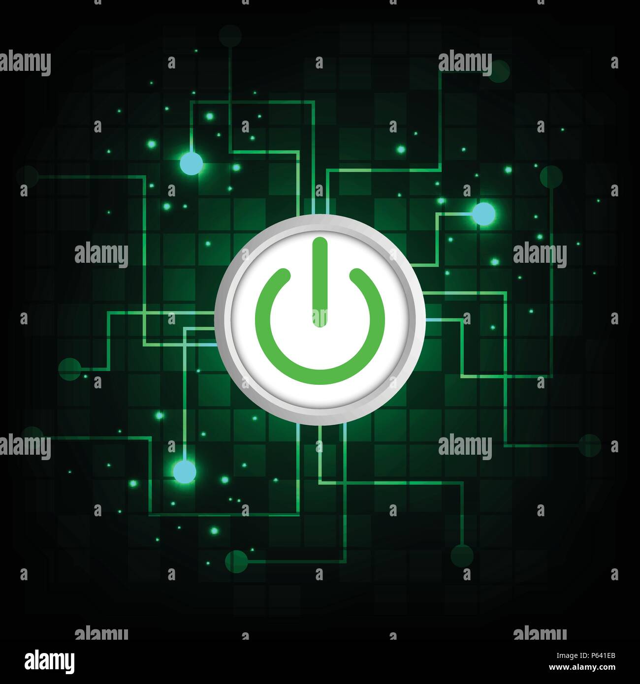 Switches used to open and close electronic systems Stock Vector Image ...