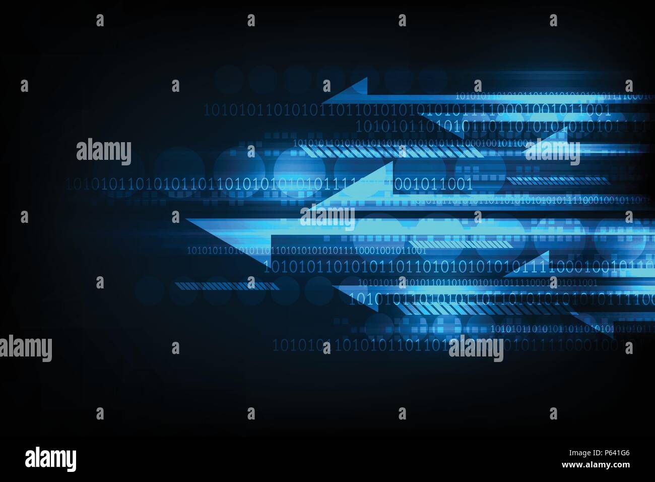 Digital speed communication technology Stock Vector Image & Art - Alamy