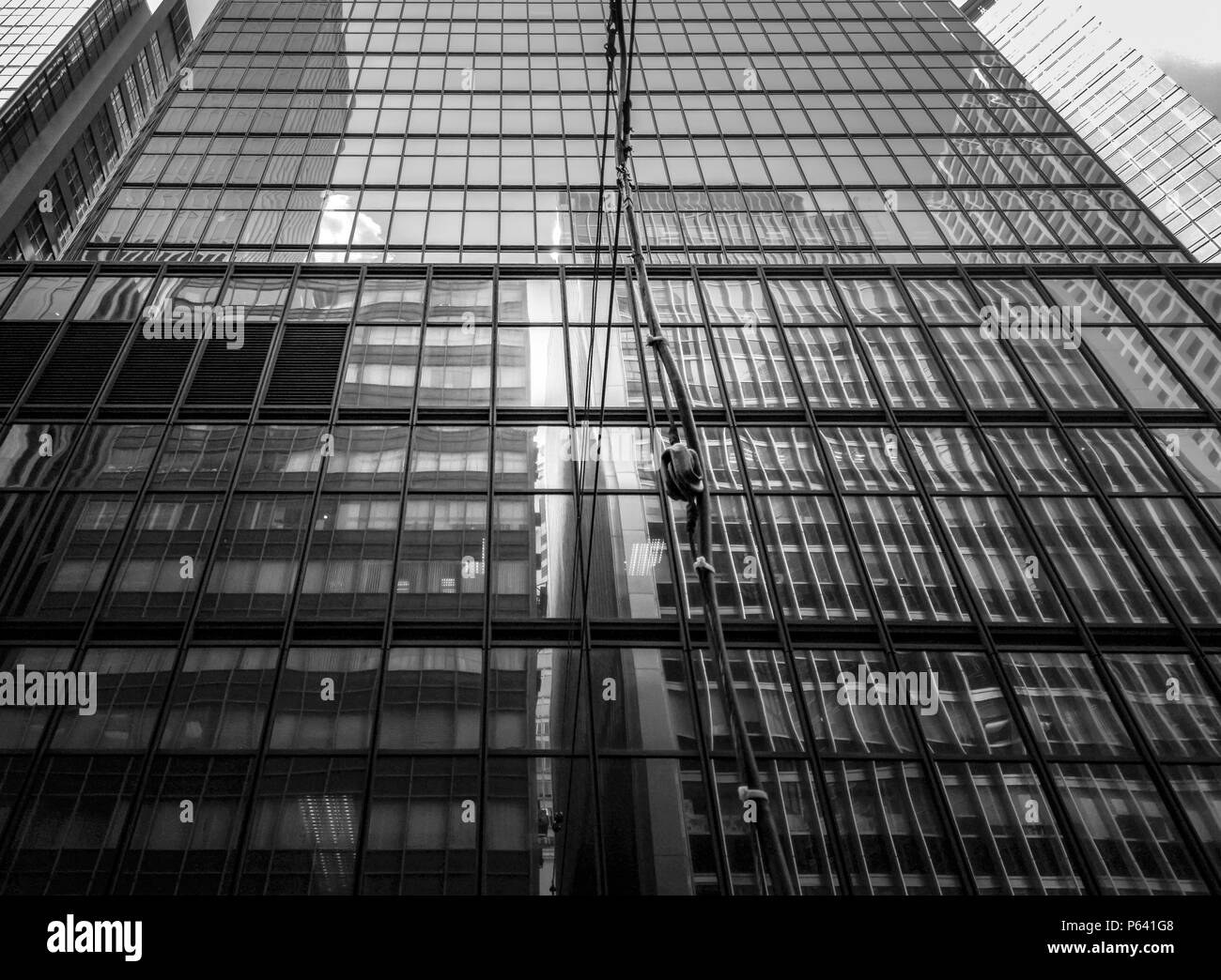 windows of commercial building in Hong Kong Stock Photo - Alamy