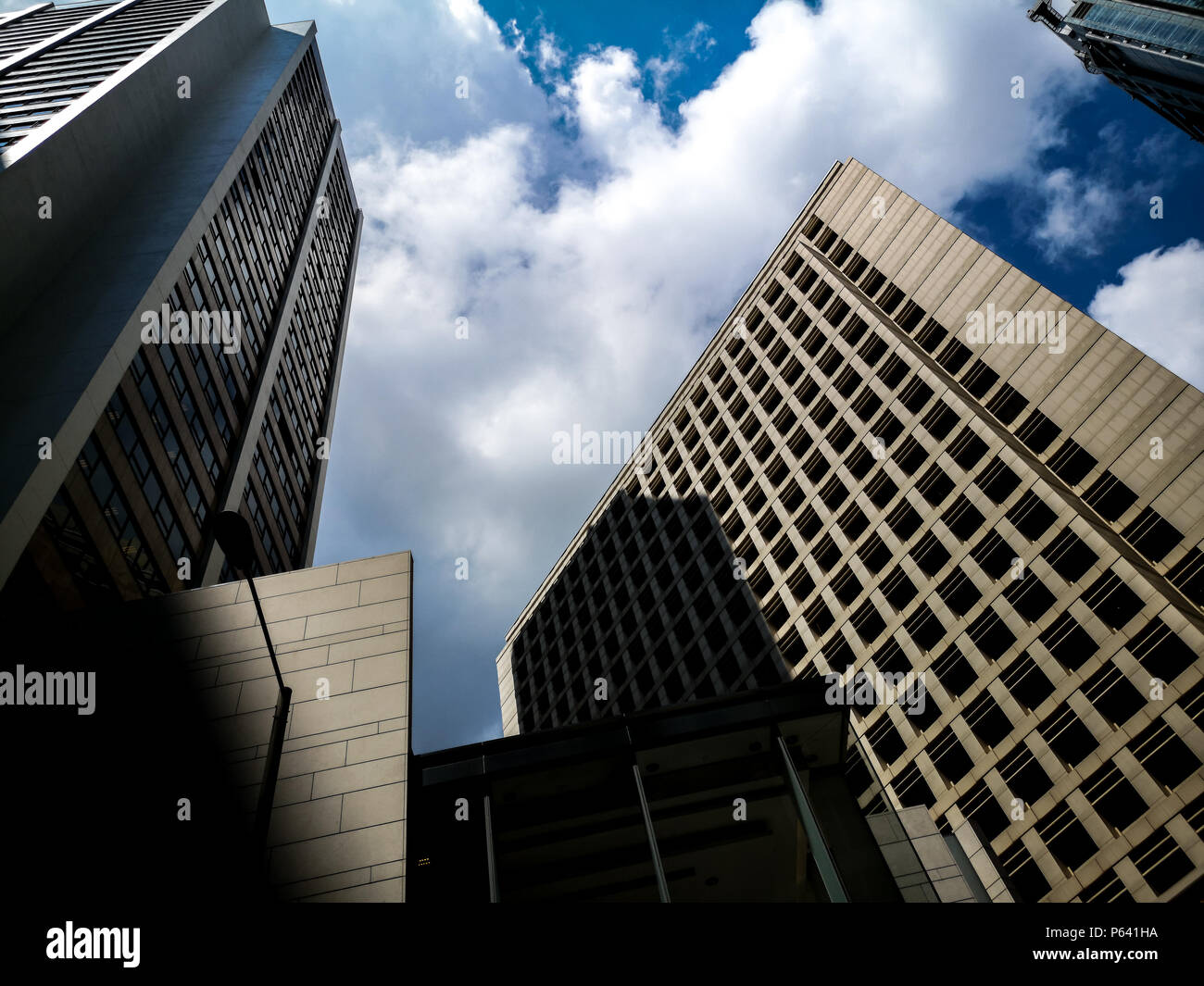 windows of commercial building in Hong Kong Stock Photo - Alamy