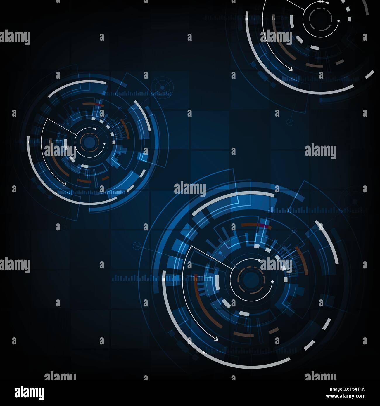 Vector background in the concept of technology Stock Vector Image & Art ...