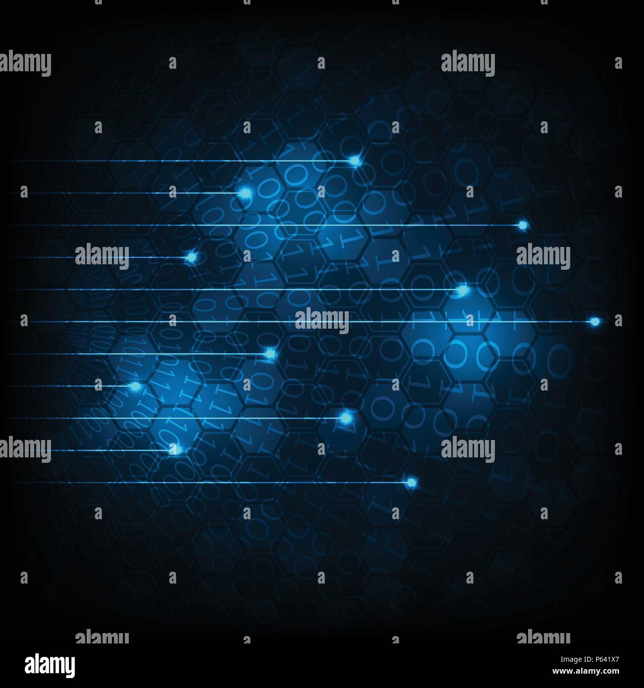 Vector background technology in the digital movement concept Stock ...