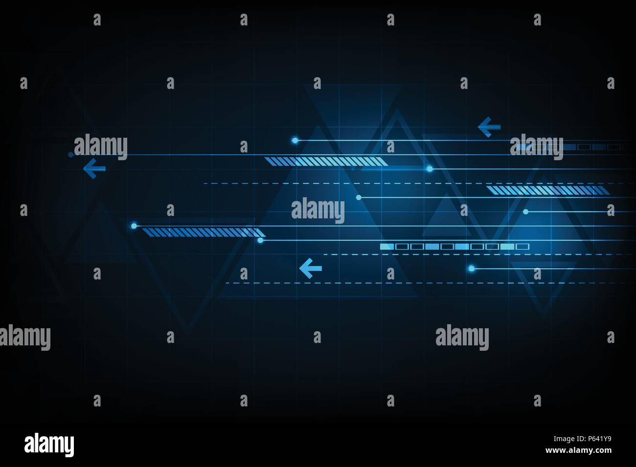 Vector background representing digital movement Stock Vector Image ...