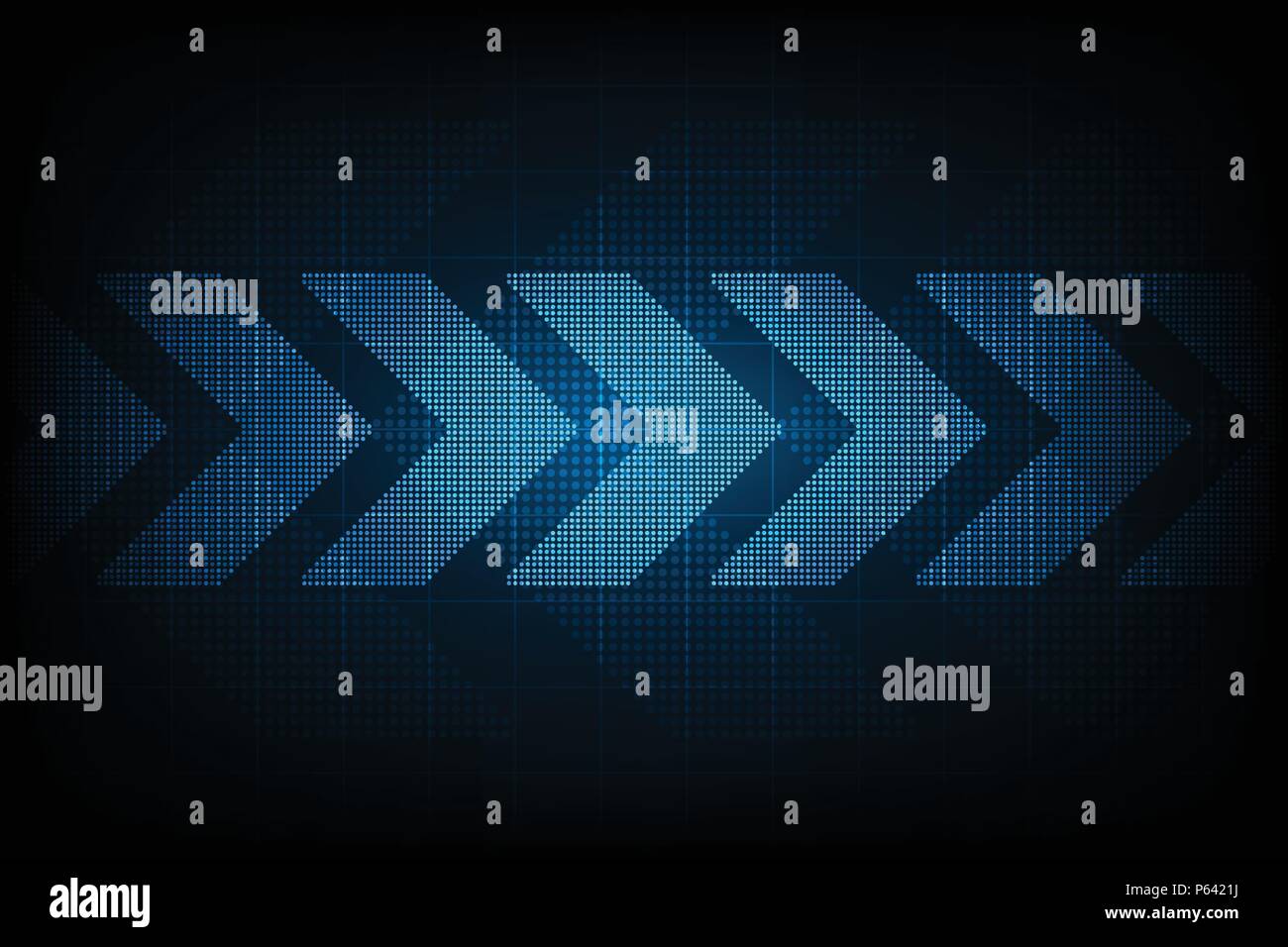 Digital arrows hi-res stock photography and images - Alamy