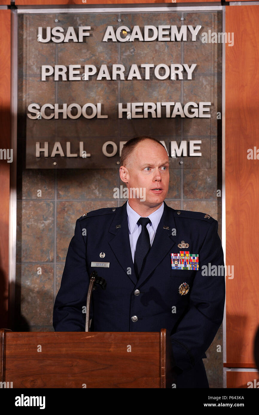 Col. Gerald Szybist, U.S. Air Force Academy Preparatory School ...